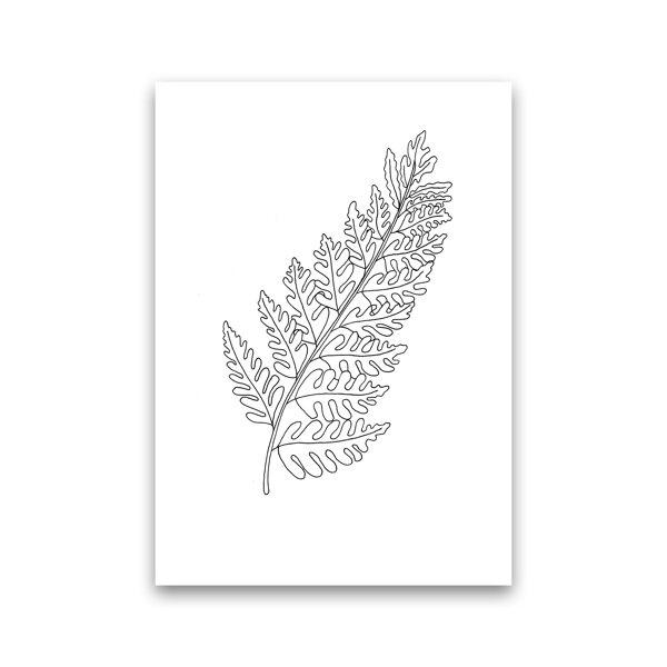 Highland Dunes Bracken by Carissa Tanton - Drawing Print on Paper ...