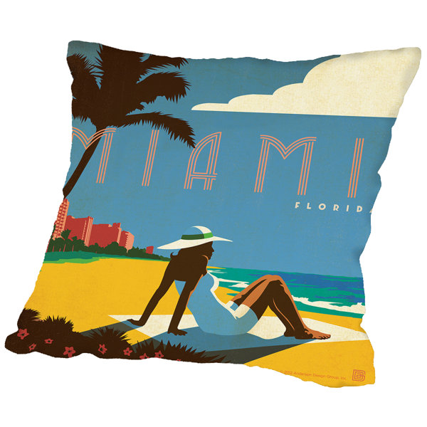 Miami-pillow | Wayfair