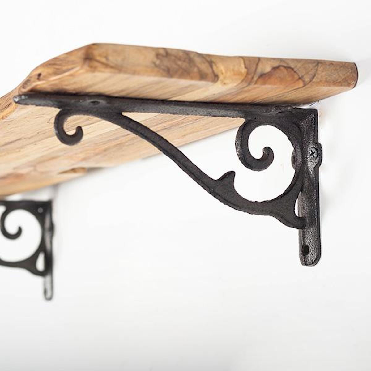 Rebrilliant Coggins Ornate Pattern Shelf Bracket | Wayfair