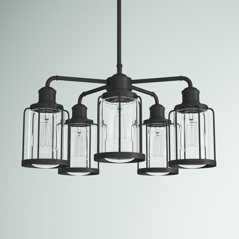Greyleigh™ Leyden 5 - Light Classic / Traditional Chandelier & Reviews ...