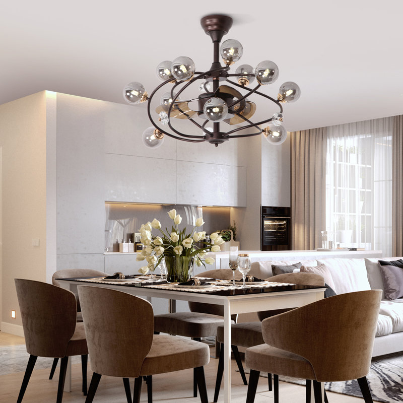 Corrigan Studio® 19.69" Tilomar 3 - Blade Standard Ceiling Fan with ...