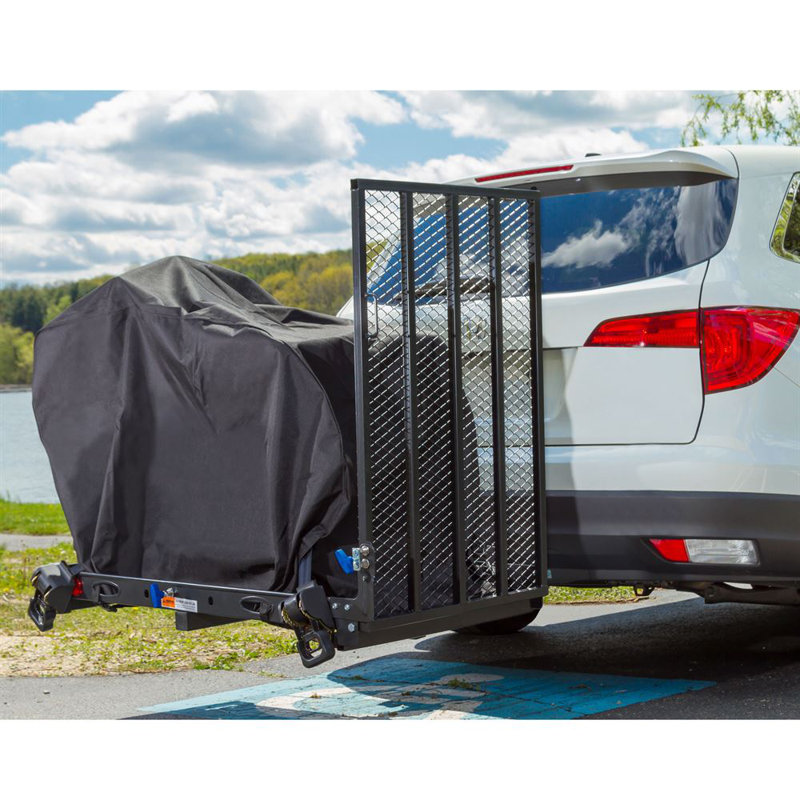 Silver Spring Hitch Powerchair Carrier Essential Travel + Cover ...