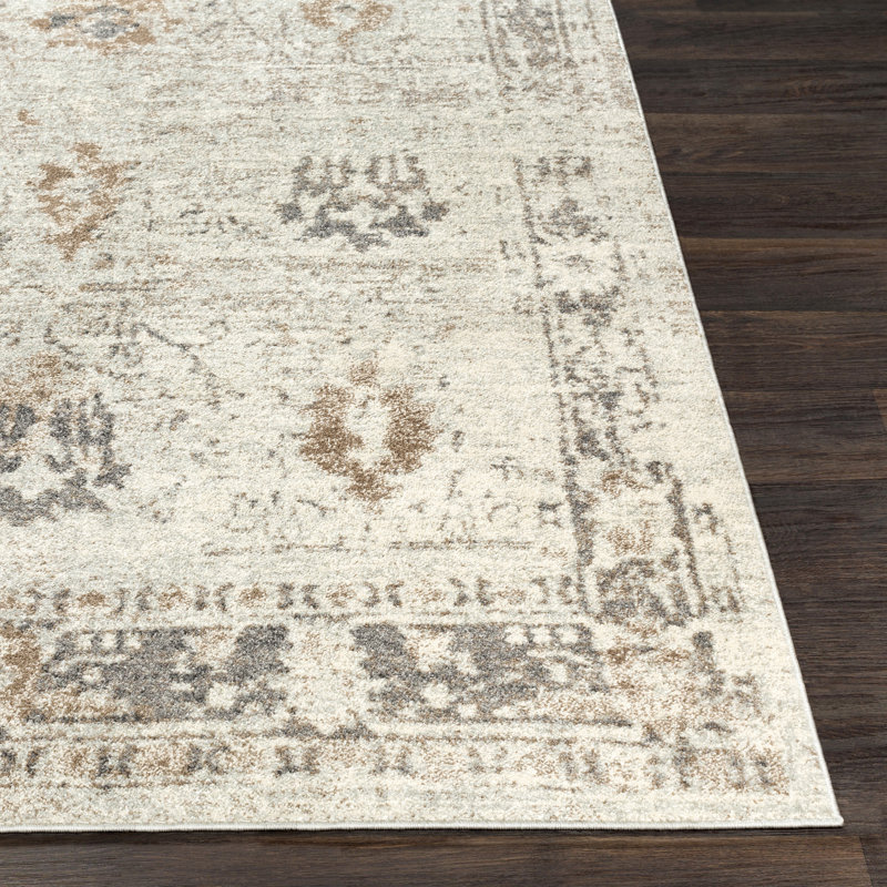 Langley Street Addisyn Performance Camel/Gray Rug & Reviews | Wayfair