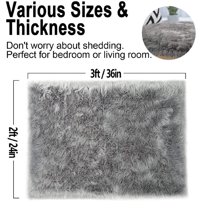 DUNTEN Performance Light Gray Machine Washable Rug | Wayfair