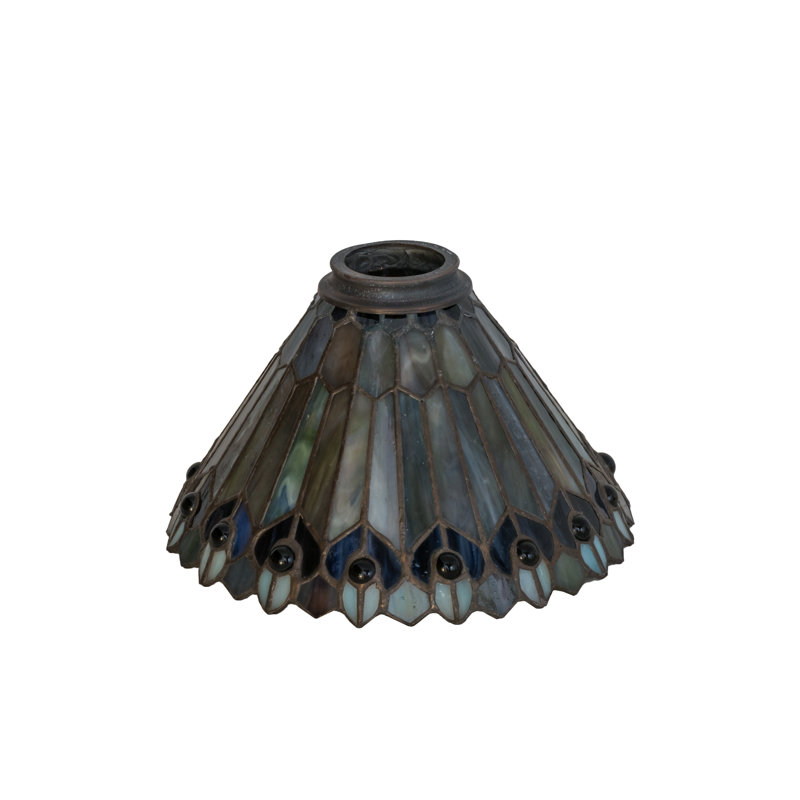 Bloomsbury Market 4.5'' H x 8'' W Glass Bell Lamp Shade | Wayfair