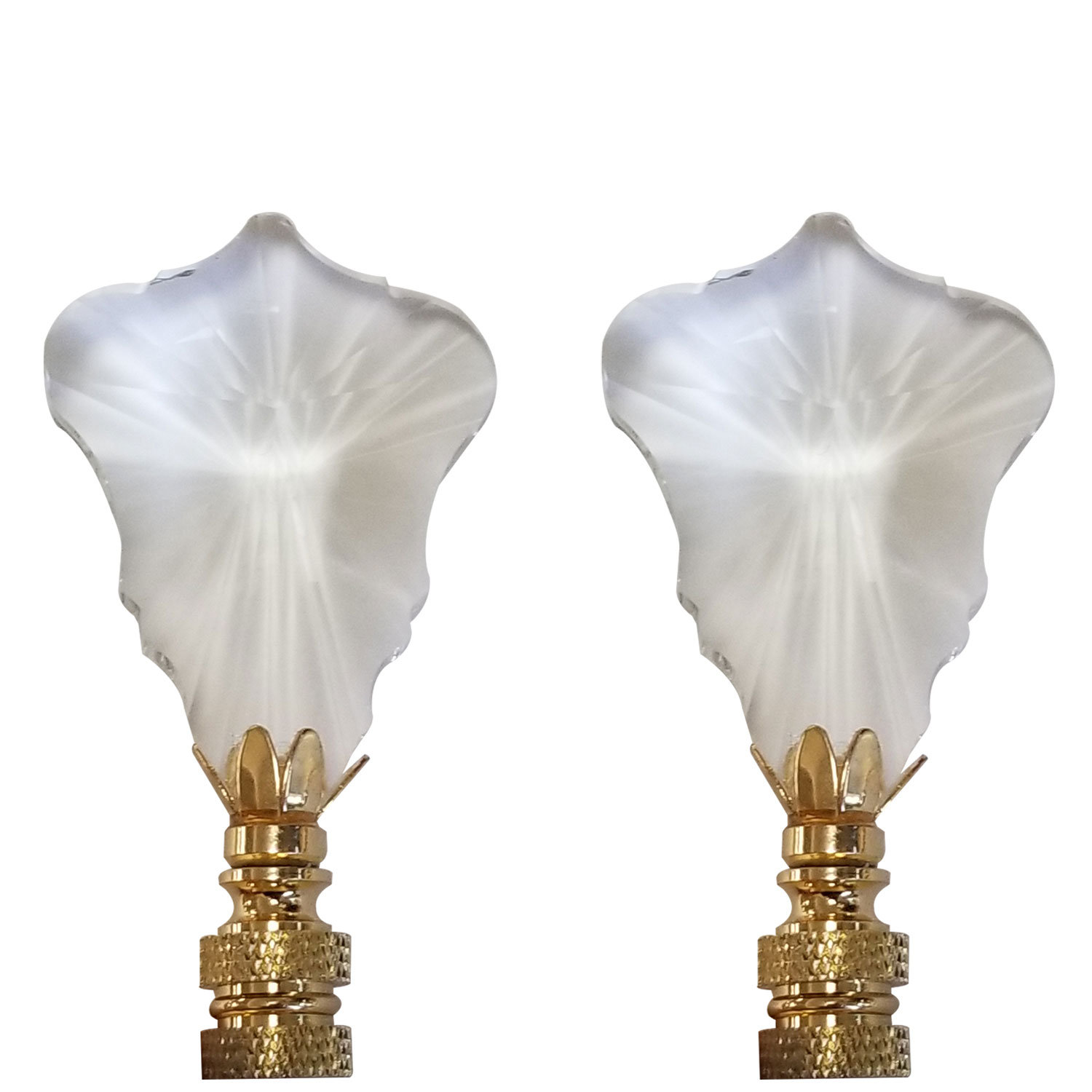 RoyalDesigns Strass Pendalogue Faceted Crystal Lamp Finial | Wayfair