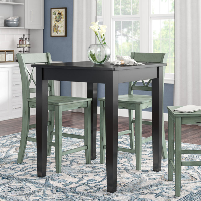 Three Posts™ Diamondback Counter Height 32" Dining Table & Reviews ...