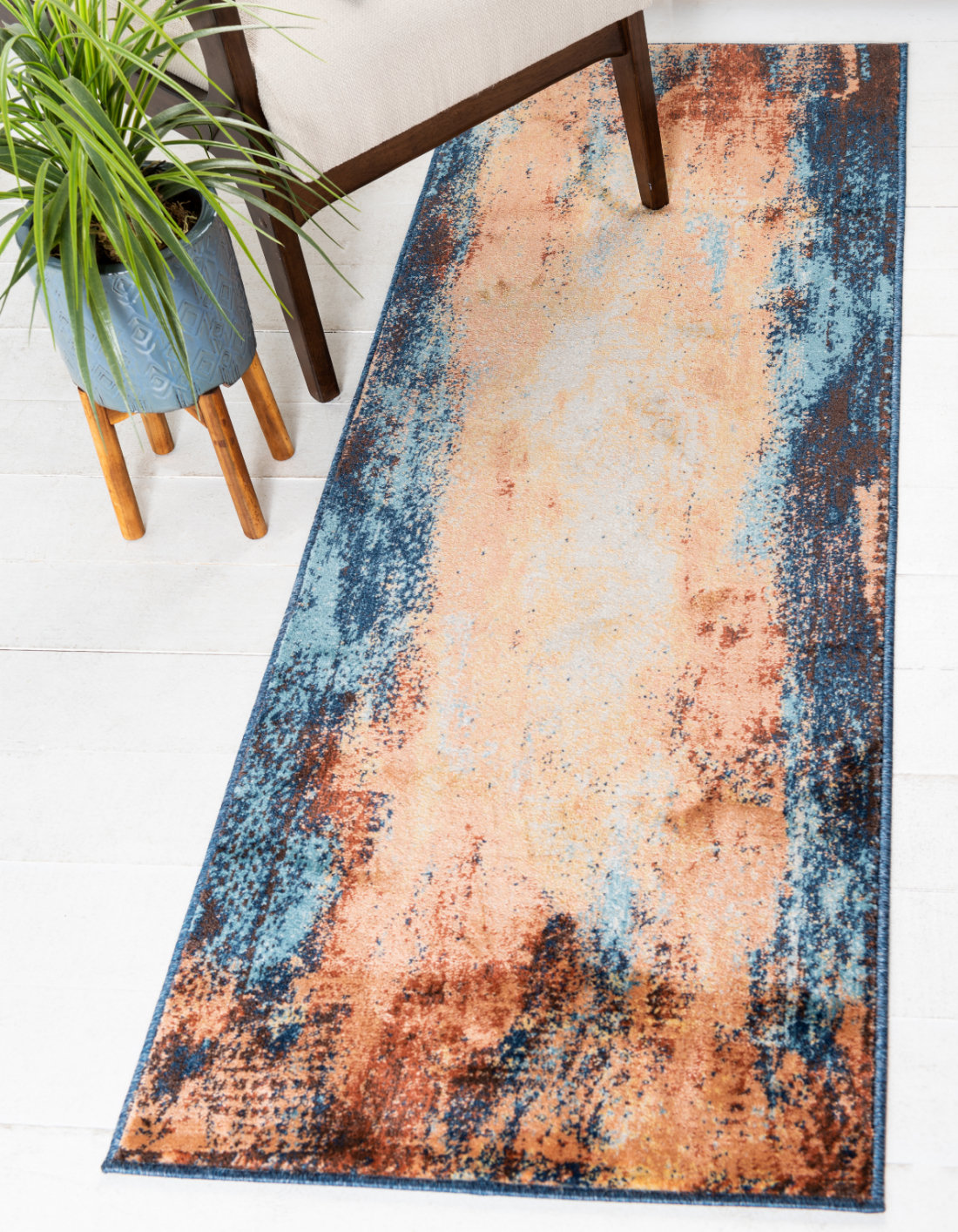 17 Stories Brantlie Abstract Multicolor Area Rug & Reviews | Wayfair