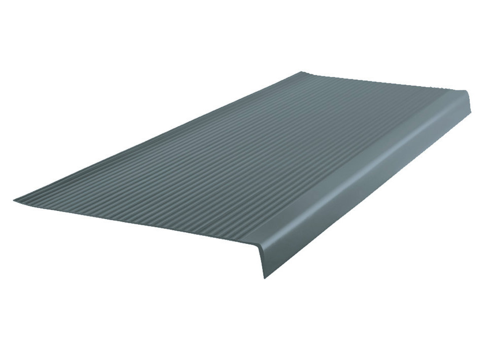 ROPPE 42" Vinyl Rib Square Nose Stair Tread & Reviews | Wayfair