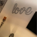 Ivy Bronx Huge Cursive Word 'Love' Wall Décor & Reviews | Wayfair