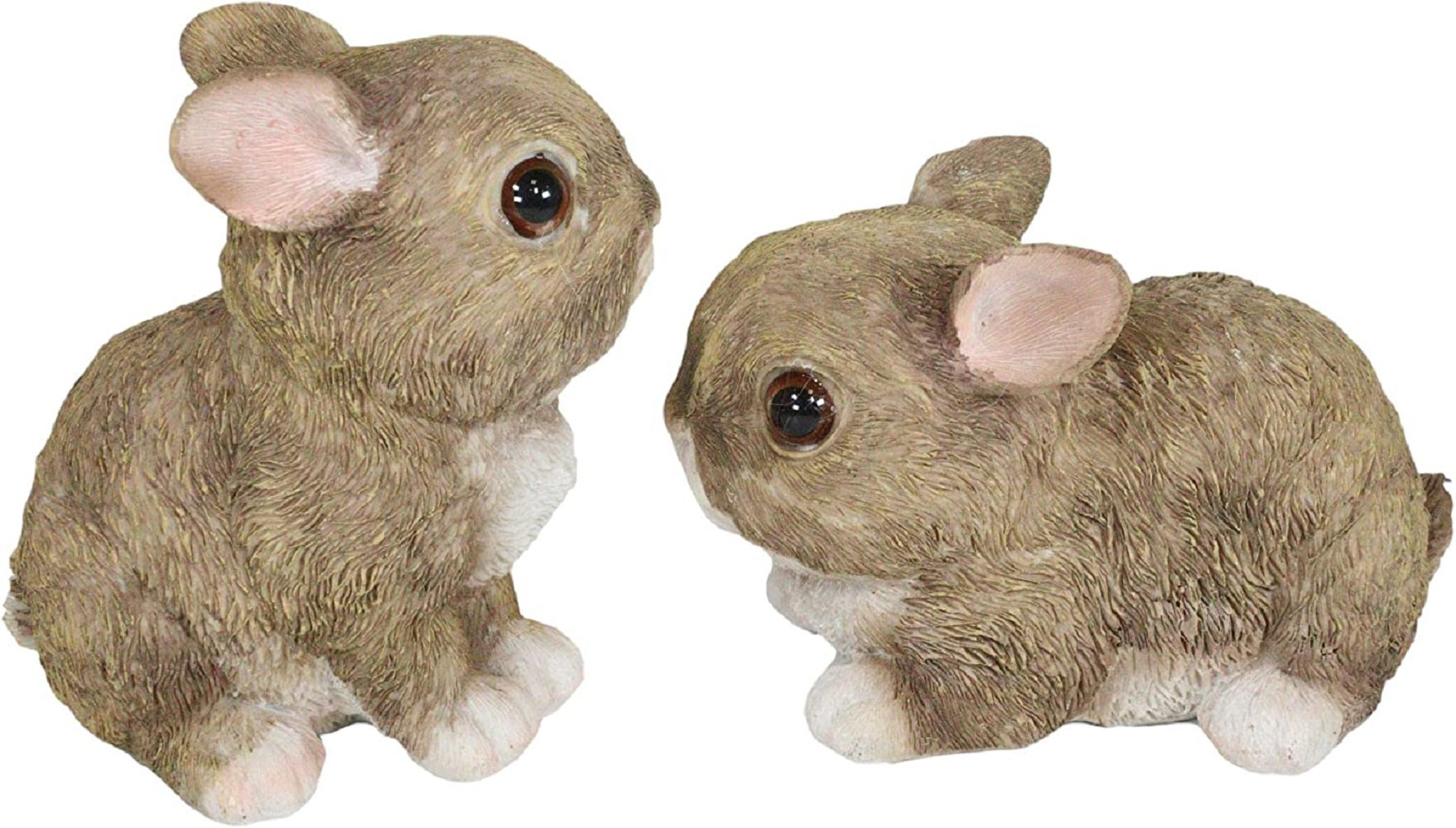 August Grove® Rustic Whimsical Bunny Rabbit Hare Figurine Animal ...