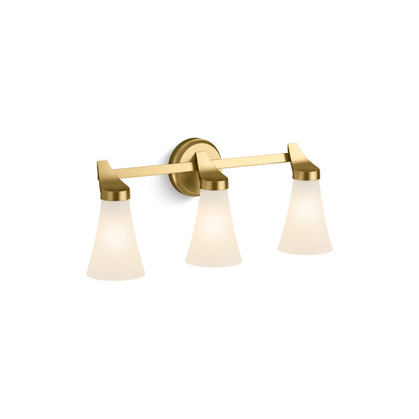 Kohler Simplice 22-5/8 In. Three-Light Sconce | Wayfair