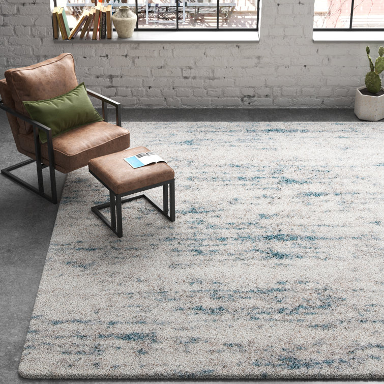 Steelside™ Adah Abstract Ivory Area Rug & Reviews | Wayfair