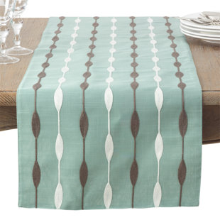 Wayfair | Geometric Rectangular Table Runners You'll Love in 2023