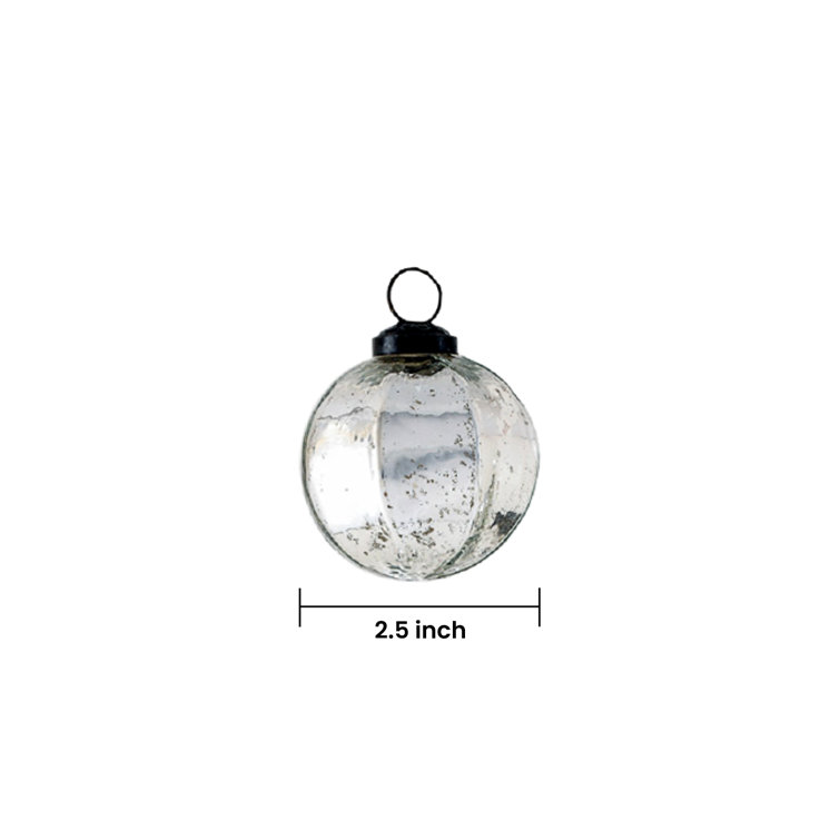 Serene Spaces Living Solid Color Ball Ornament | Wayfair