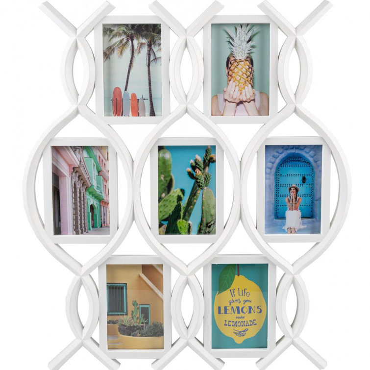 Rosalind Wheeler Flossy Plastic Collage Frame | Wayfair.co.uk