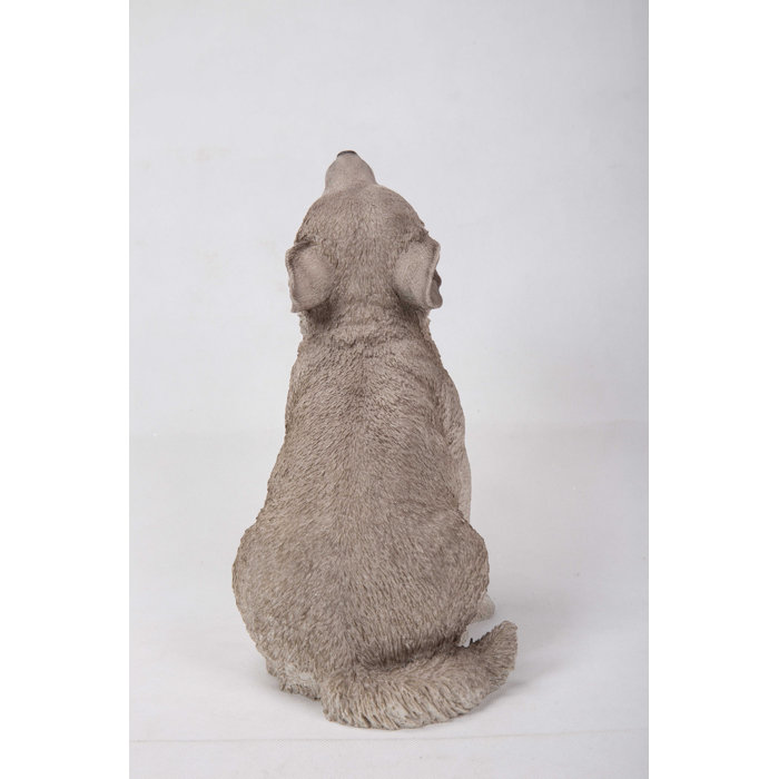 Hi-Line Gift Ltd. Howling Wolf Pup Statue & Reviews | Wayfair