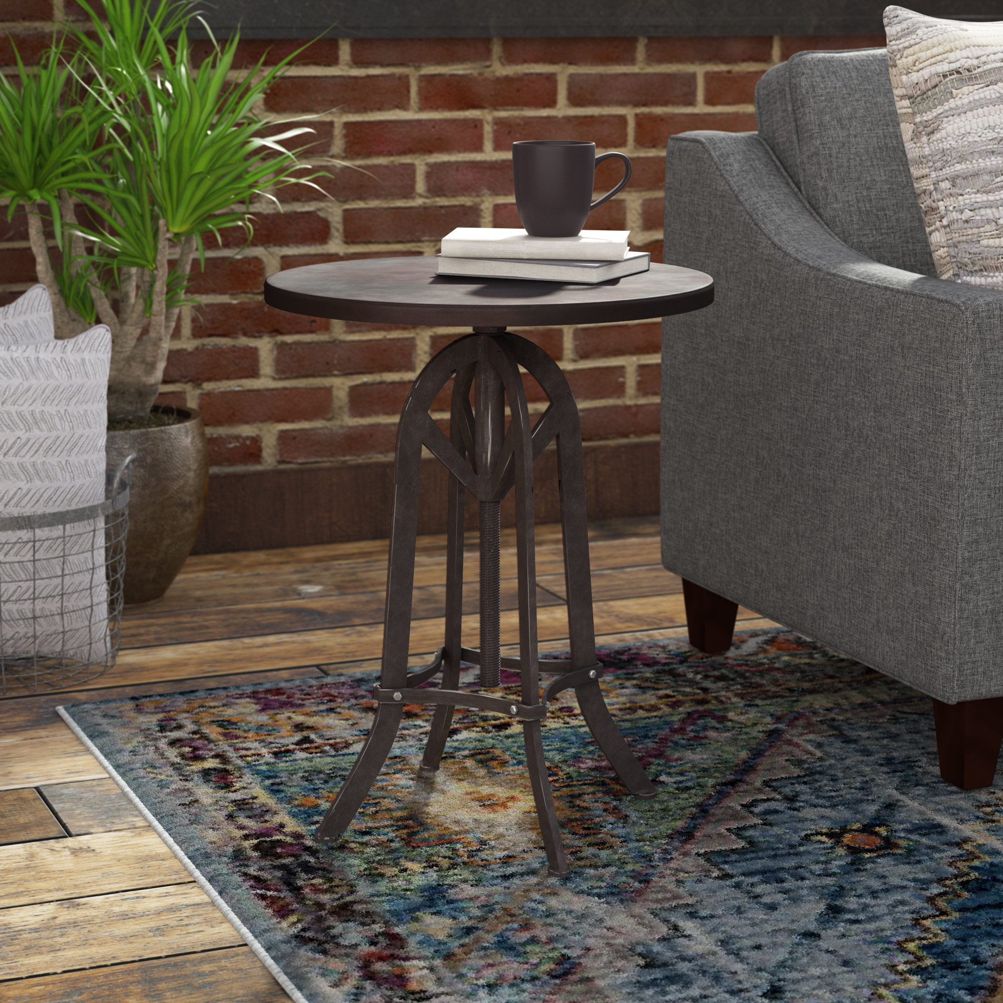 Design Toscano Solid End Table & Reviews | Wayfair