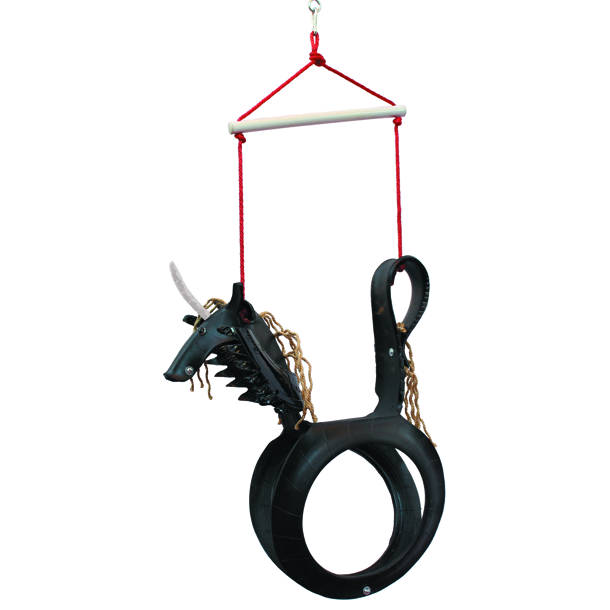 Winston Porter Skylark Plastic Animal Swing with Chains & Reviews | Wayfair