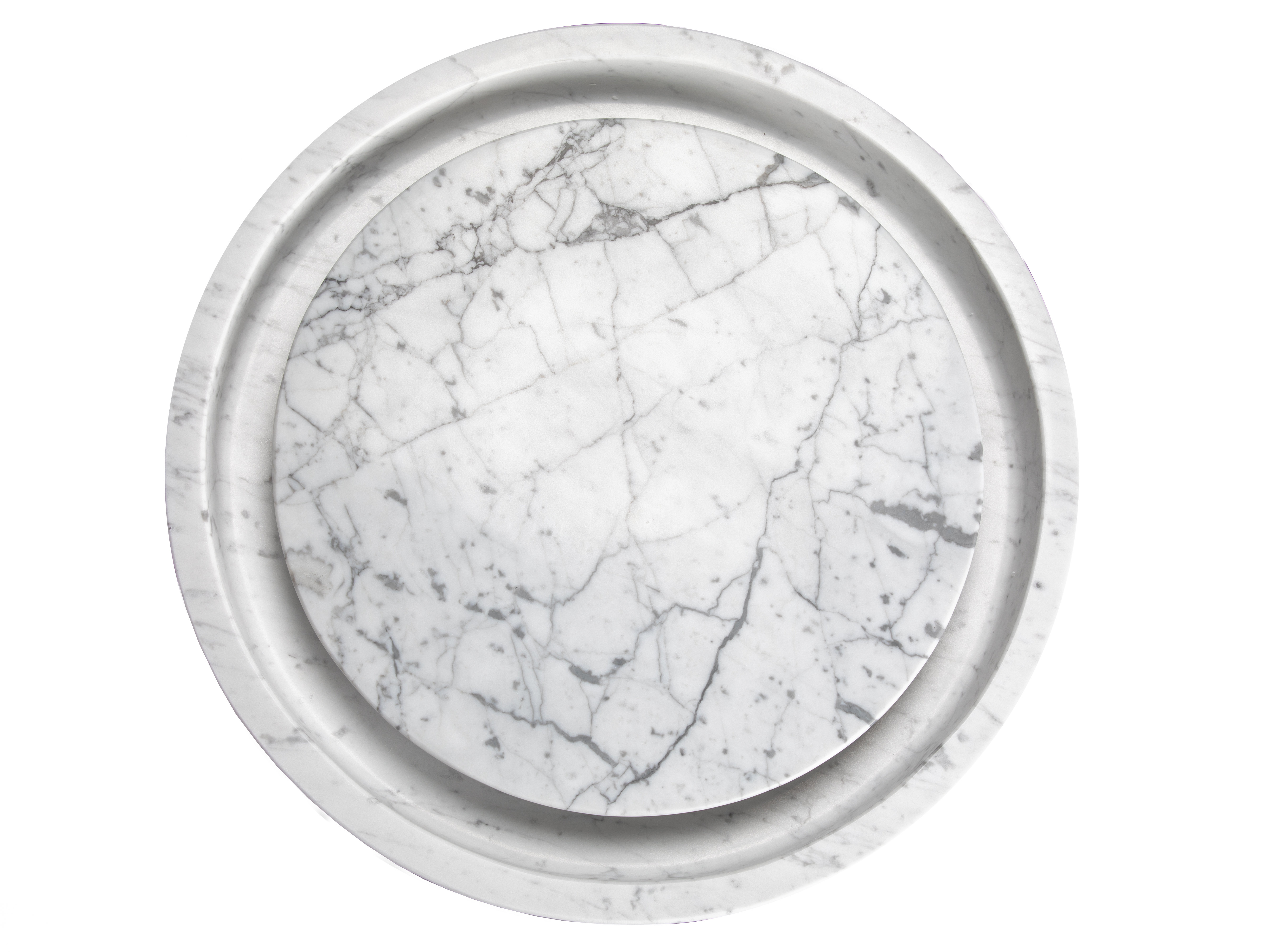 EdenBath Eden Bath Infinity 18'' Stone Circular Vessel Bathroom Sink ...