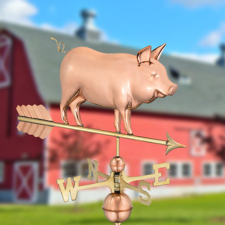 Good Directions Country Pig Weathervane | Wayfair