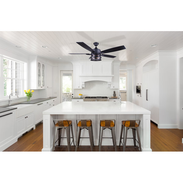 Breakwater Bay Wilhite 52'' Ceiling Fan with Light Kit & Reviews | Wayfair