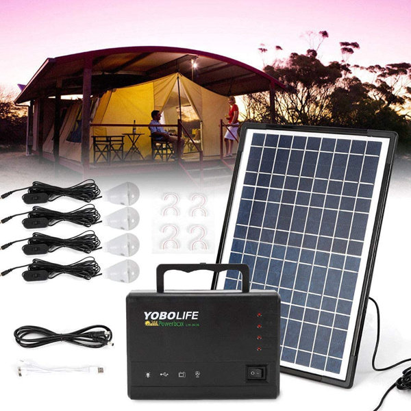 CNCEST Solar Power Panel Wall Pack | Wayfair