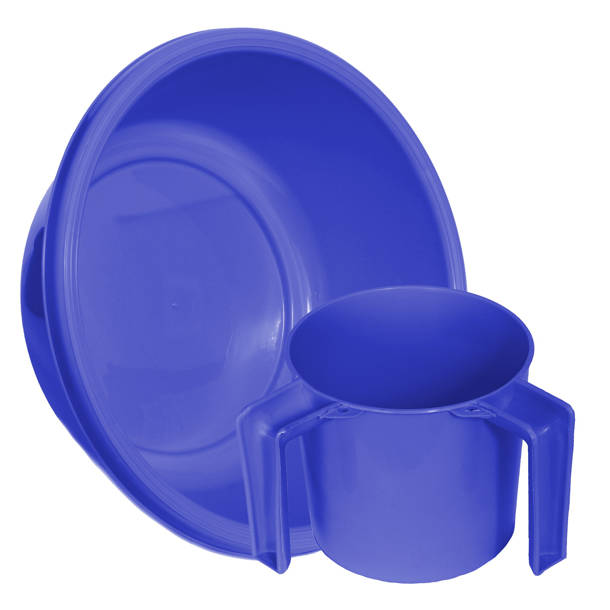 YBM Home Round Wash Cup and Wash Basin Set | Wayfair