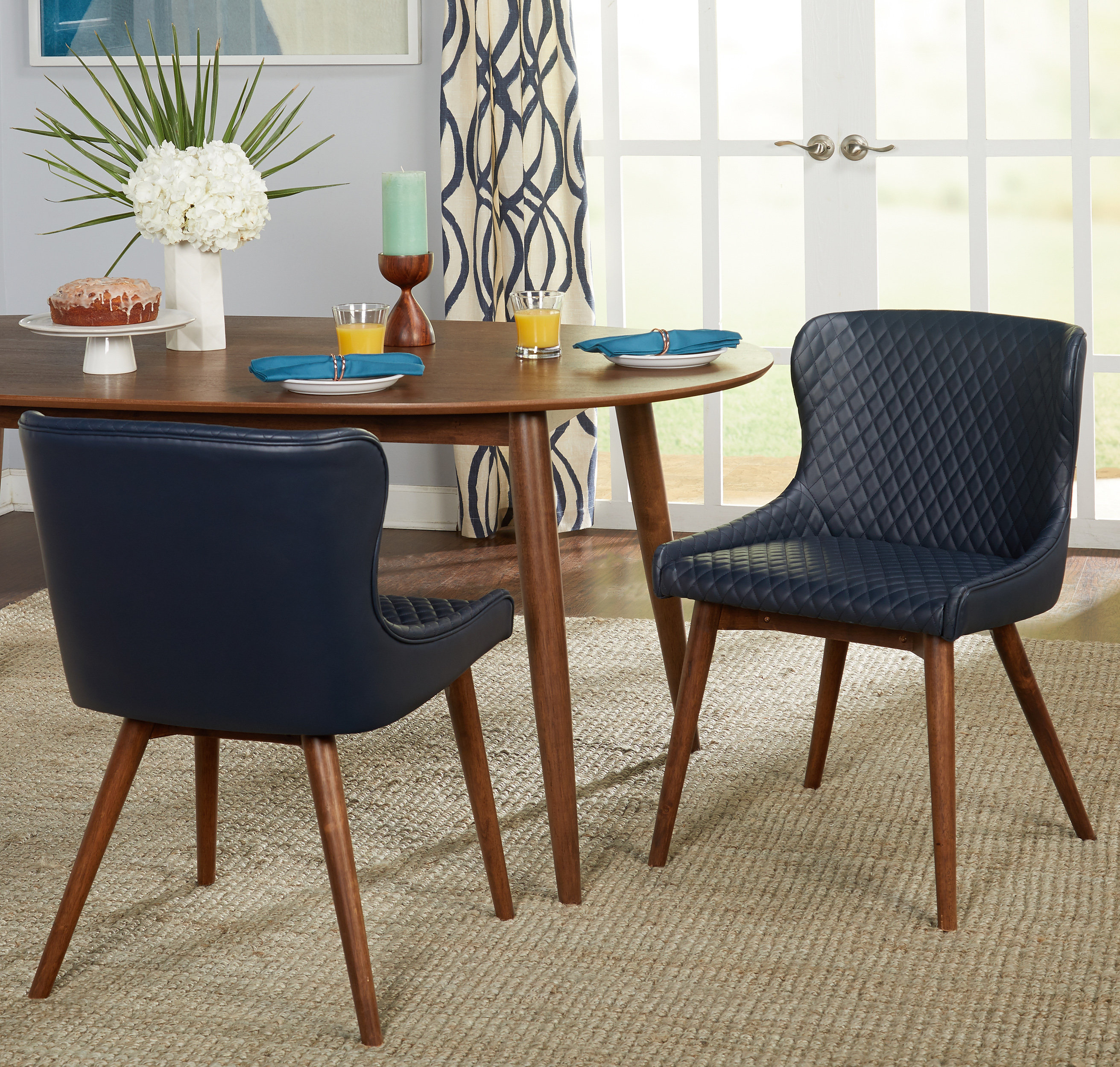 George Oliver Jevon 3 - Piece Dining Set & Reviews | Wayfair