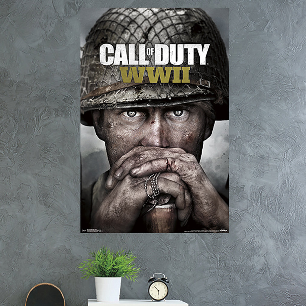 Trends International Call of Duty: WWII - Key Art Paper Print | Wayfair