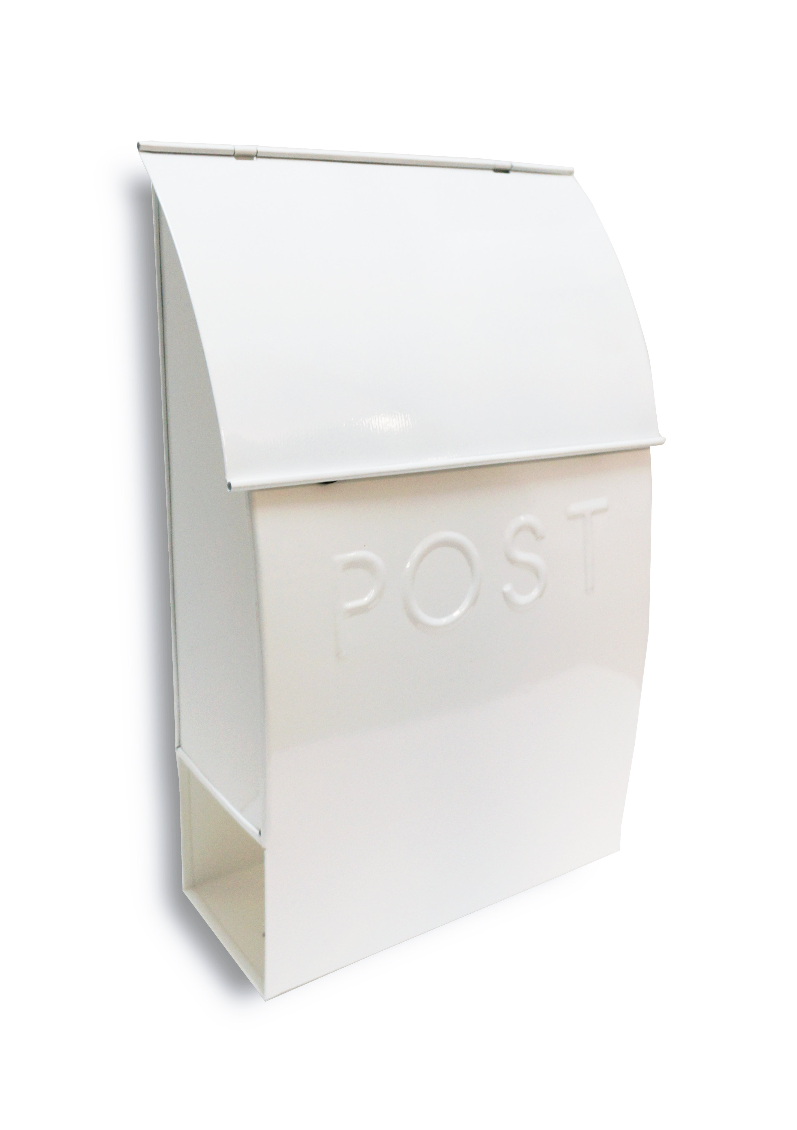 NACH Milano Pointed Post Wall Mounted Mailbox & Reviews | Wayfair