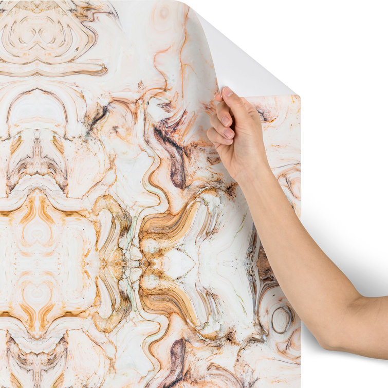 Bless international Peel & Stick Abstract Wallpaper | Wayfair