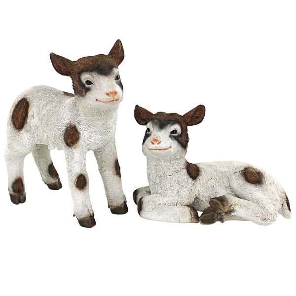 Design Toscano Set Of Romeo And Juliet Goat Statues & Reviews | Wayfair