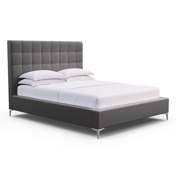 Tandem Arbor Bryant Tufted Panel Upholstered Bed | Wayfair