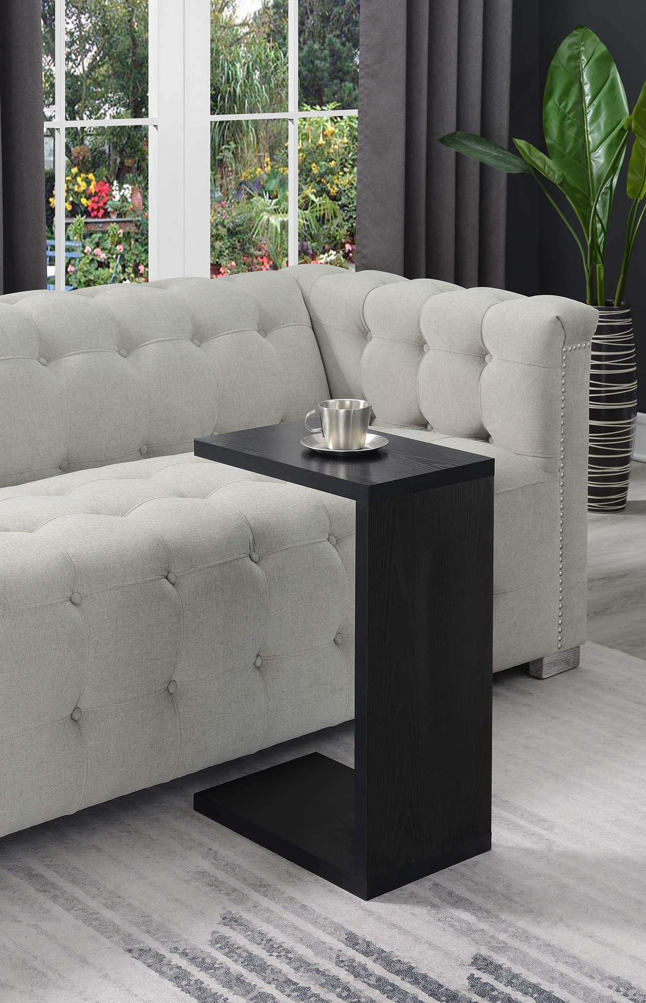 Wrought Studio Haught 26'' Tall C Table End Table with Storage ...