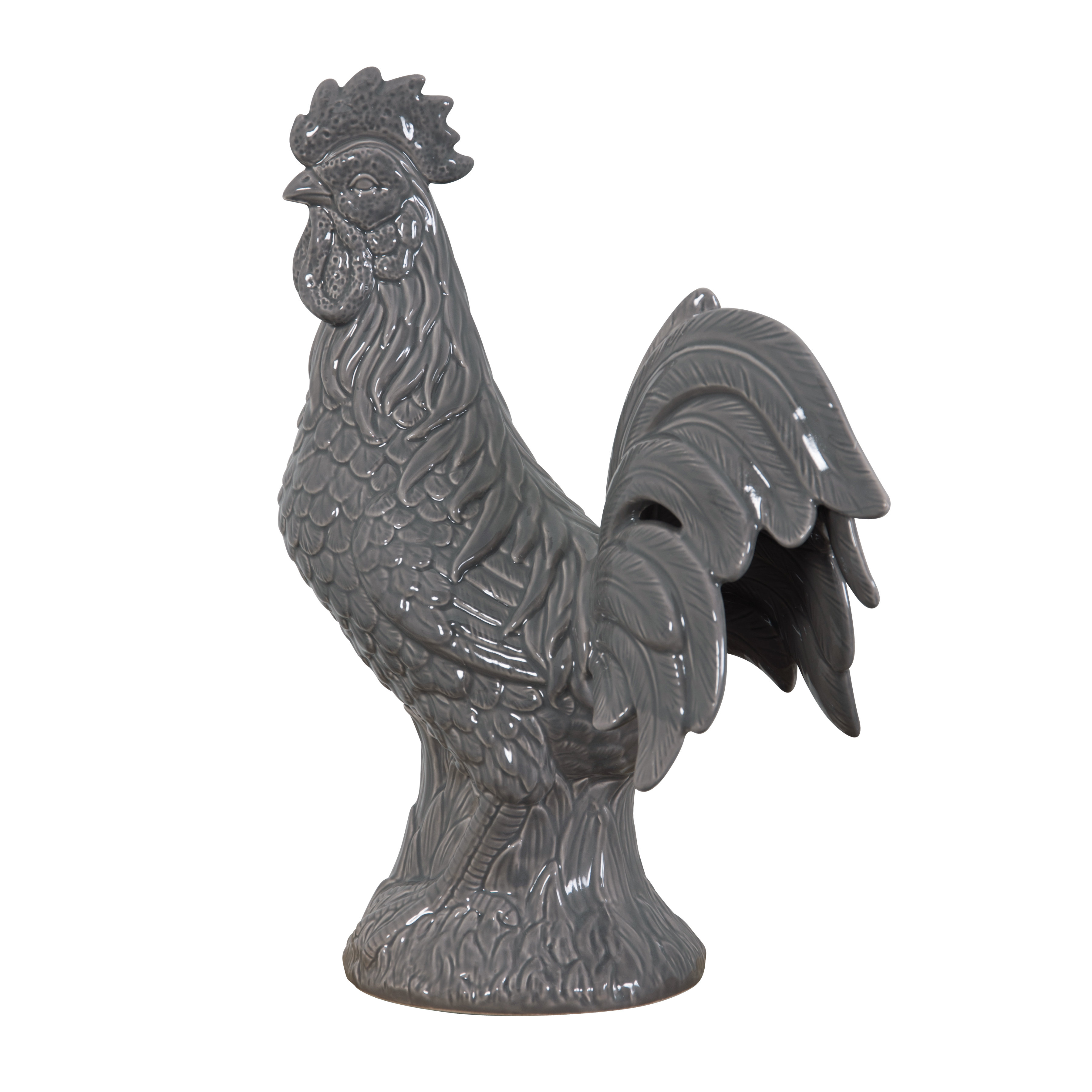 August Grove® Lit Rooster Figurine & Reviews | Wayfair