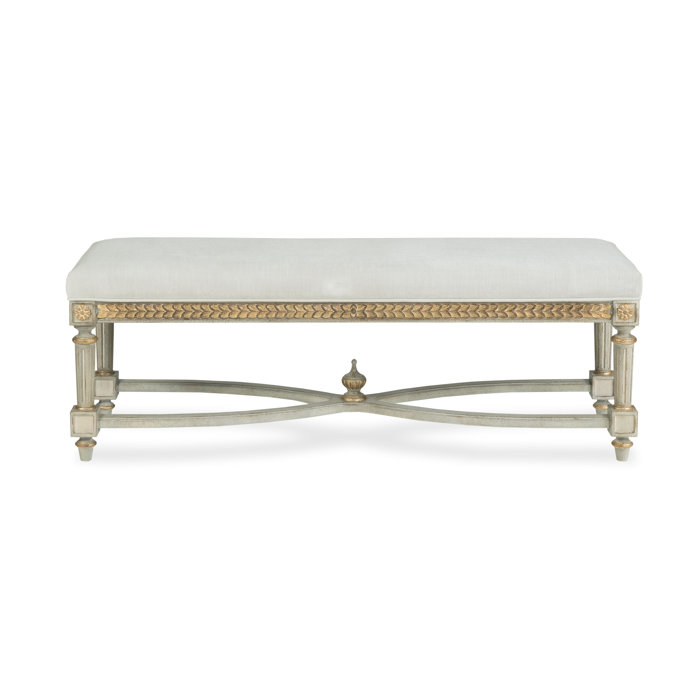 Century Monarch Upholstered Bench | Perigold