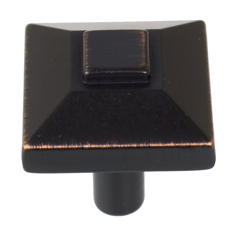 GlideRite Hardware Pyramid 7/8" Length Square Knob Multipack & Reviews ...