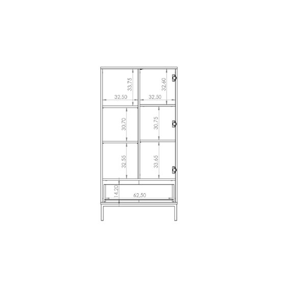 Fairmont Park Ernestina 70Cm Wide 1 Drawer Highboard | Wayfair.co.uk
