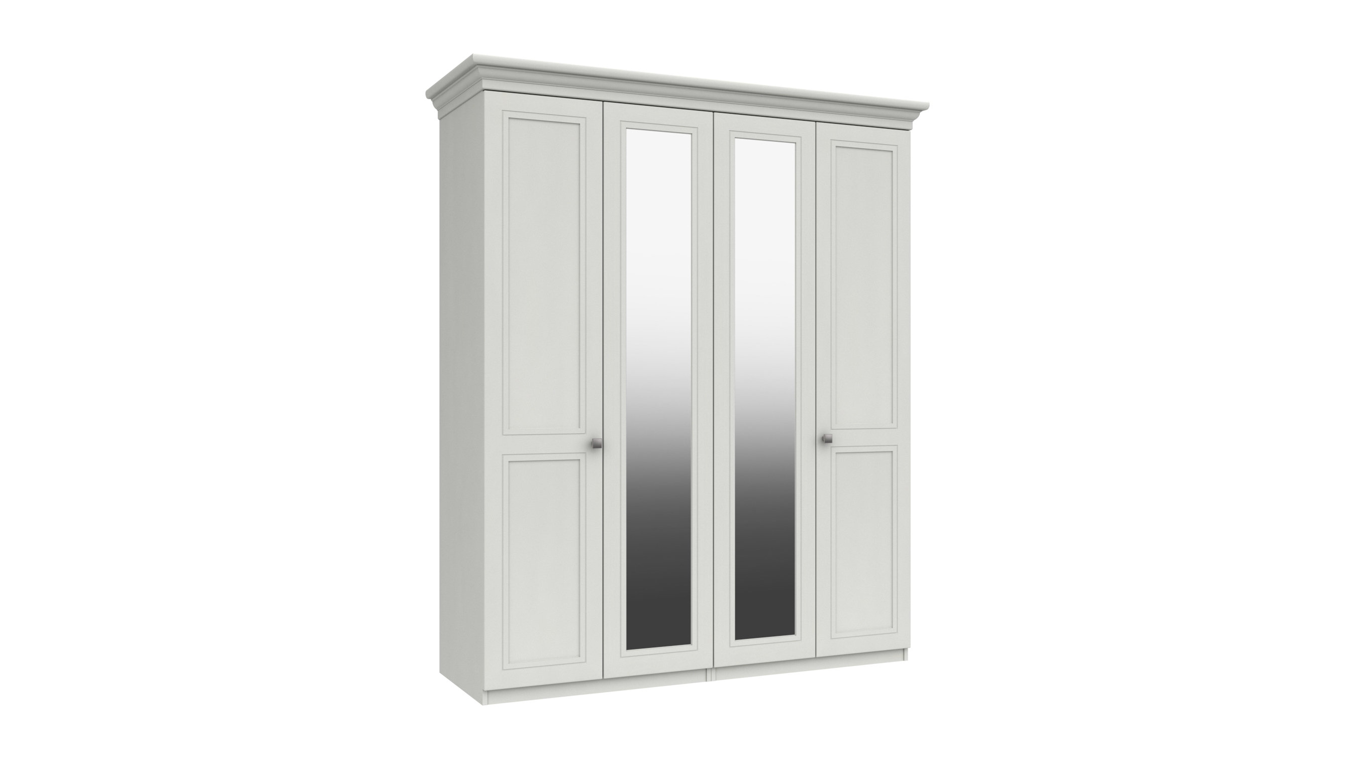 Fernleaf Orleans 4 Door Manufactured Wood Wardrobe | Wayfair.co.uk