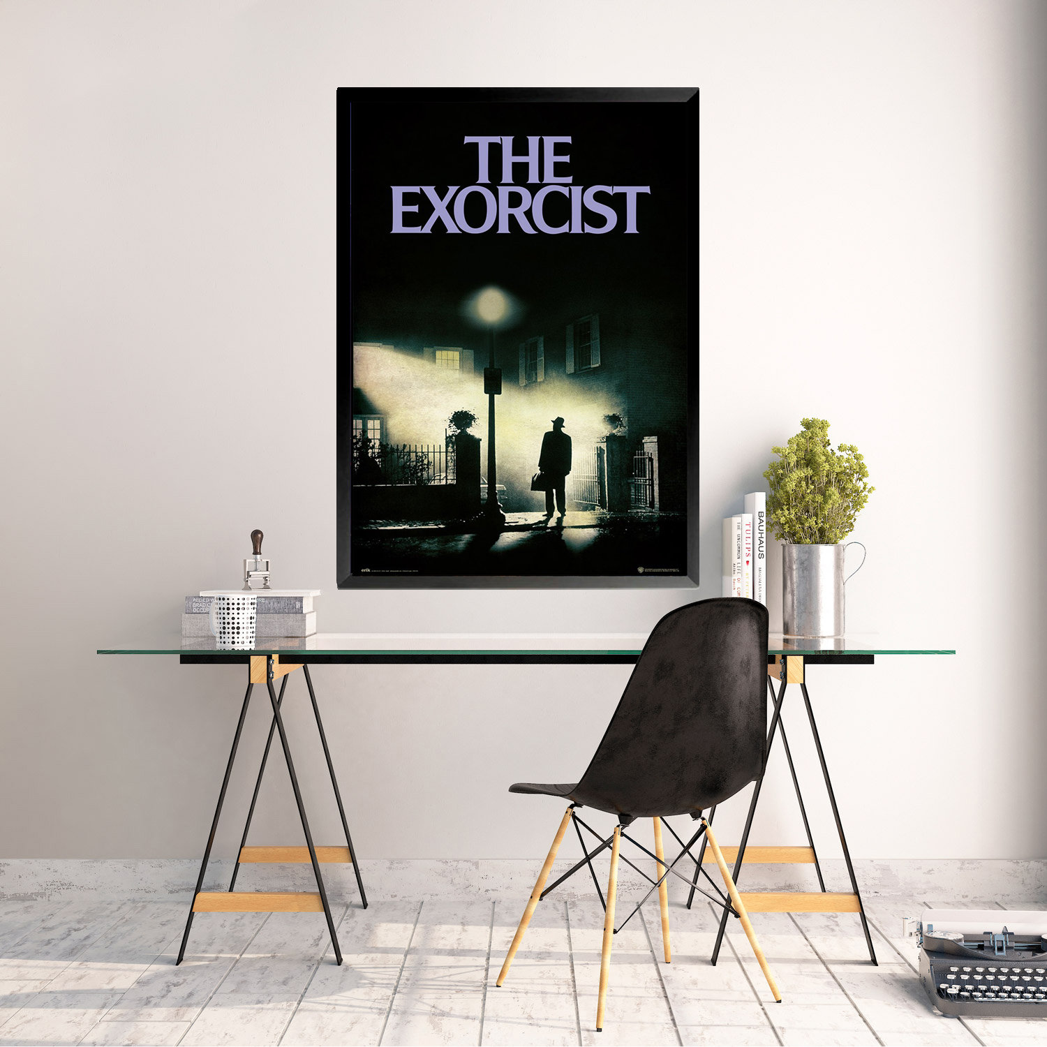 Buy Art For Less FRAMED THE EXORCIST 36x24 MOVIE Art Print Poster Movie ...