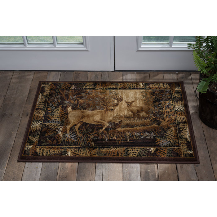 Threadbind Performance Beige/Brown Rug & Reviews | Wayfair