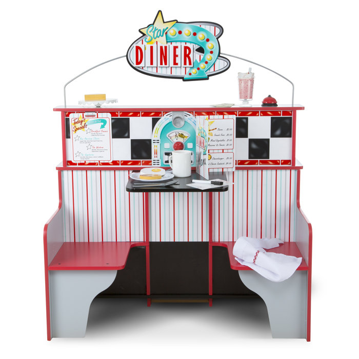 Melissa & Doug Star Diner Restaurant Kitchen Set & Reviews | Wayfair