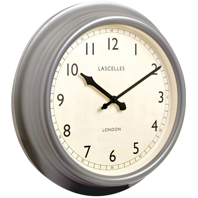 Roger Lascelles Clocks Metal Wall Clock | Wayfair.co.uk