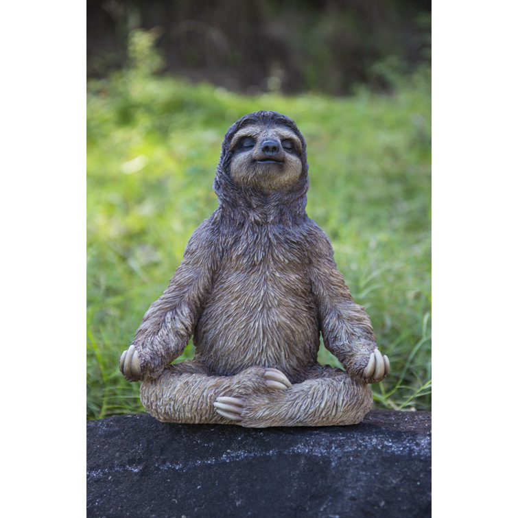Hi-Line Gift Ltd. Sloth in Meditation | Wayfair