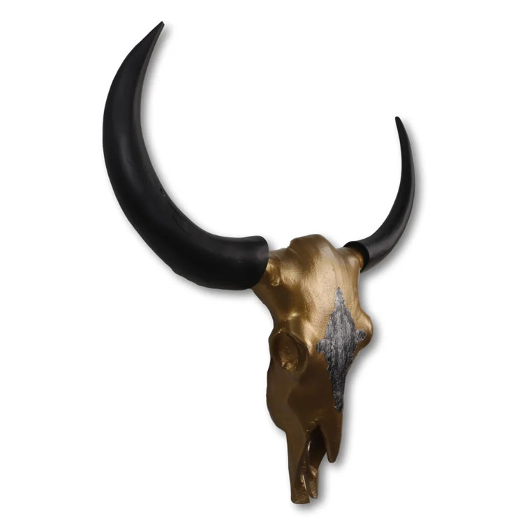 Gracie Oaks Decorative Buffalo Head Wall Décor | Wayfair.co.uk