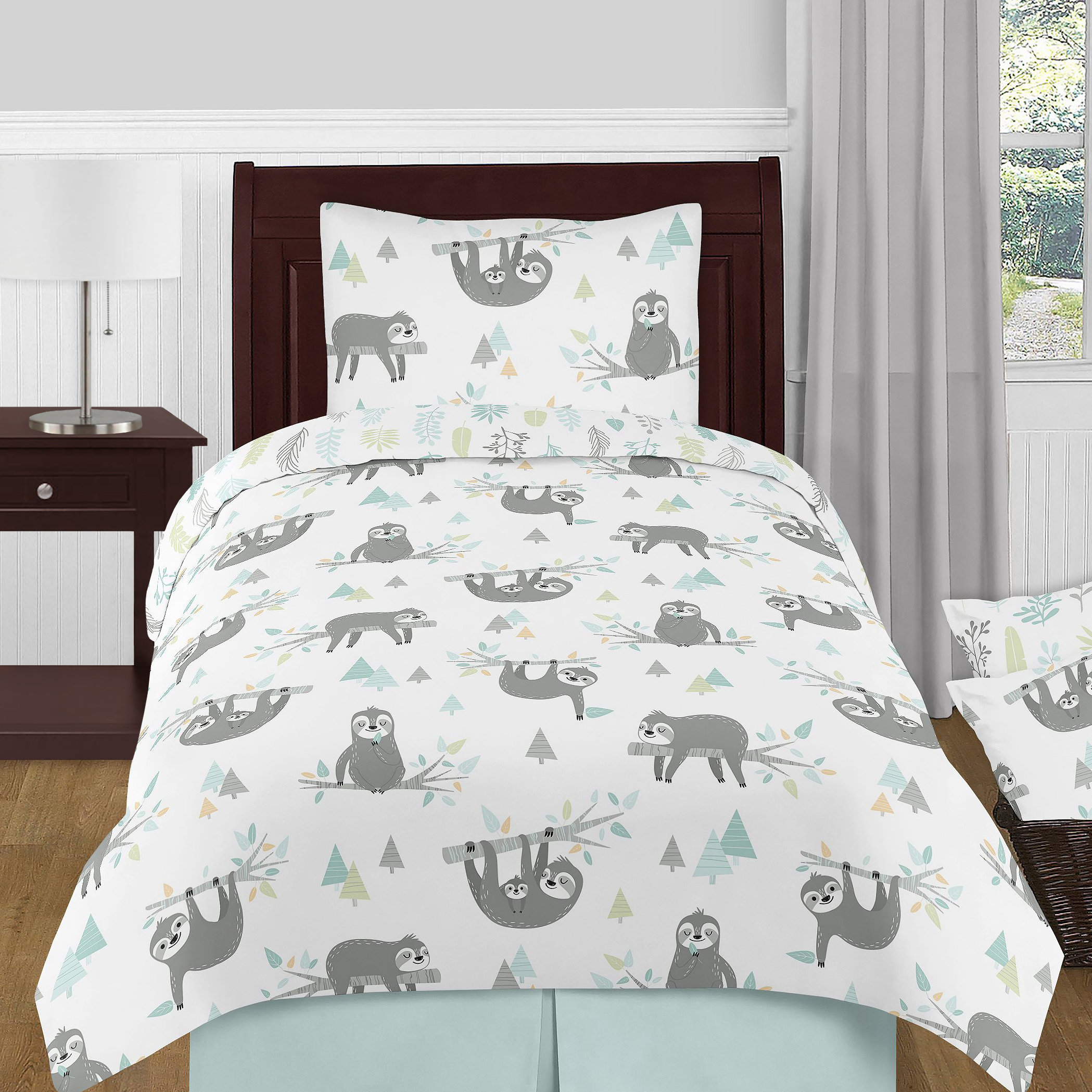 Sweet Jojo Designs Sloth Comforter Set & Reviews | Wayfair