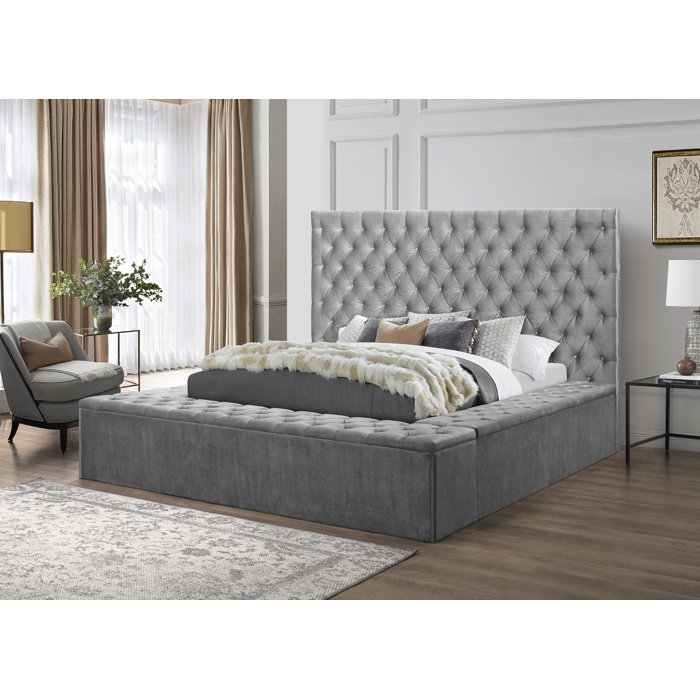 Zaniyah Upholstered Storage Bed