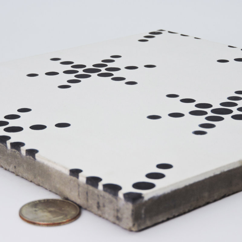 Moroccan Mosaic Tile House Paris 8" x 8" Cement Patterned Wall & Floor ...