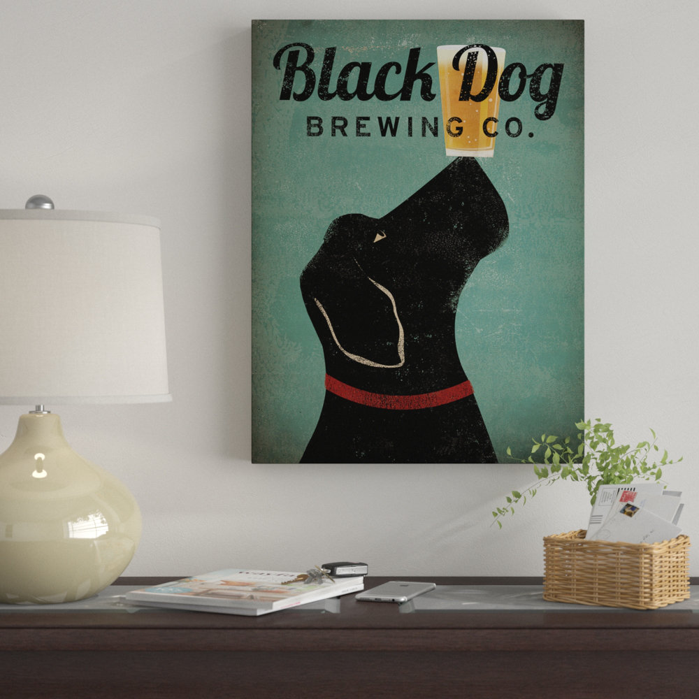 Winston Porter Black Dog Brewing Co V2 by Ryan Fowler - Graphic Art on ...